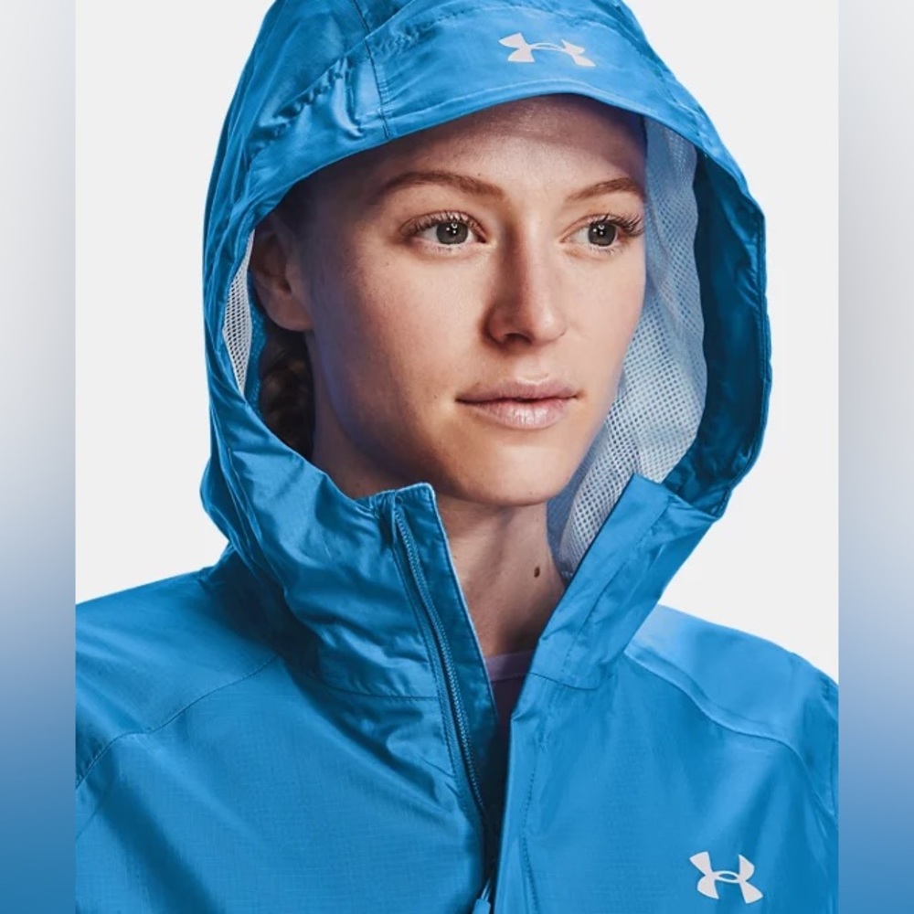 Under Armour Turquoise Blue Ua Bora Jacket Rain Jacke… - Gem